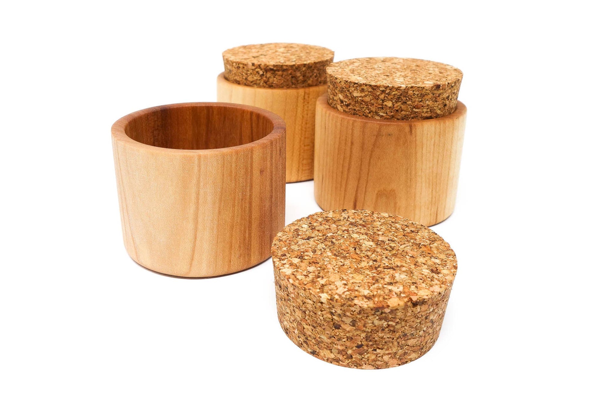 Hard Maple Salt Cellar Cups – FRED’S
